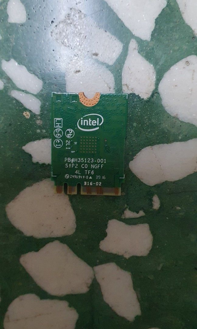 Intel 雙頻 Wireless-AC 3165NGW 筆電 筆記型電腦 無線網卡, 電腦及科技產品, 電腦周邊產品, Wifi及上網相關 ...