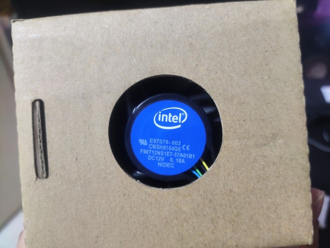 Intel Cpu Fan Cooler Computers Tech Parts Accessories Computer