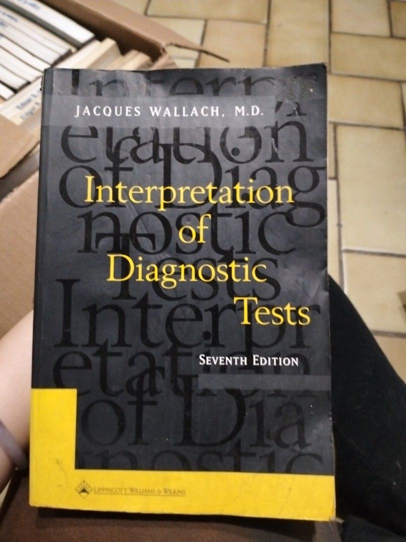 Interpretation of Diagnostic Tests, Hobbies & Toys, Books & Magazines ...
