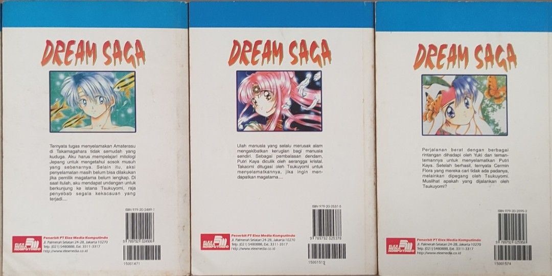 Komik Serial Dream Saga, Buku & Alat Tulis, Komik dan Manga di Carousell
