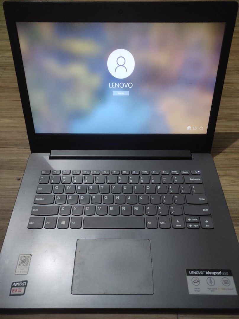 LAPTOP LENOVO IDEAPAD 330 AMD E2-9000 7TH GEN RAM 4GB, Elektronik ...