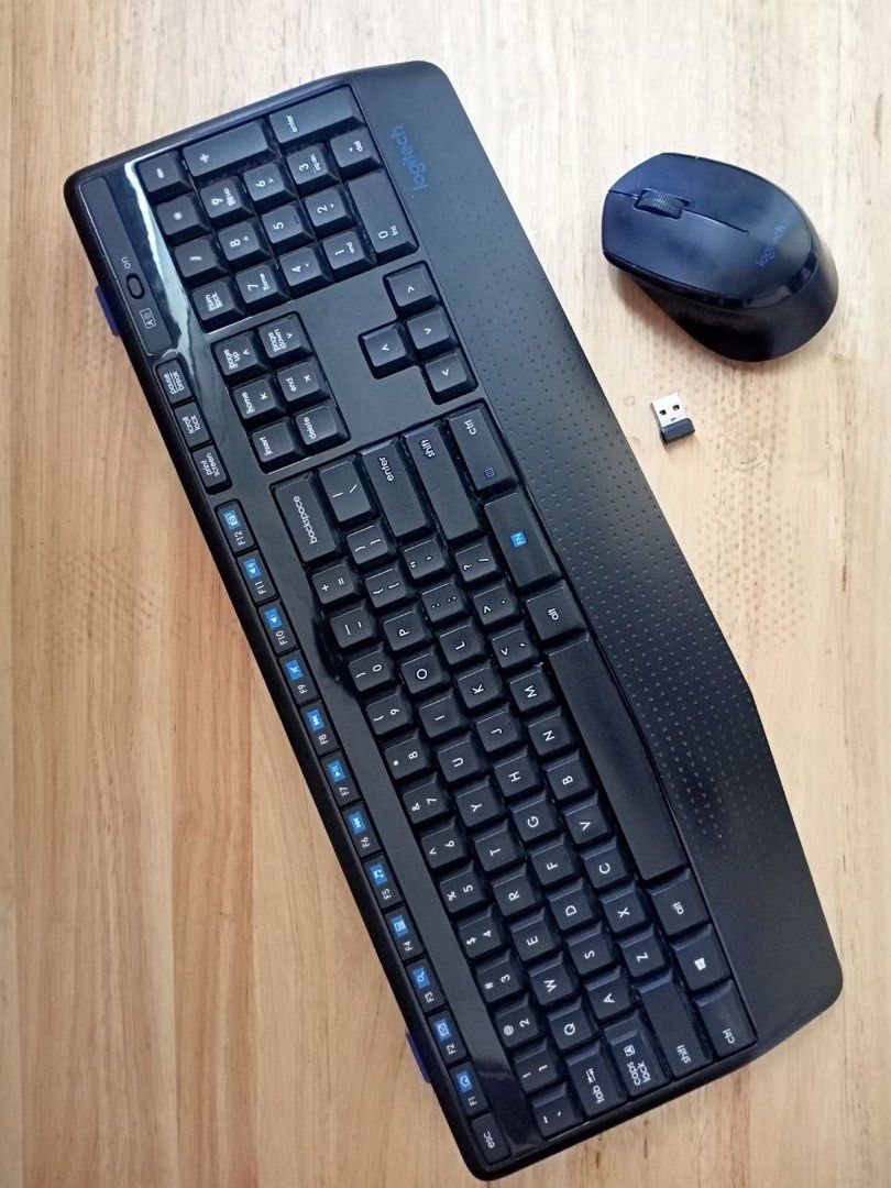 Logitech MK345 Wireless Keyboard and Mouse Combo, Computers & Tech, Parts & Accessories ...
