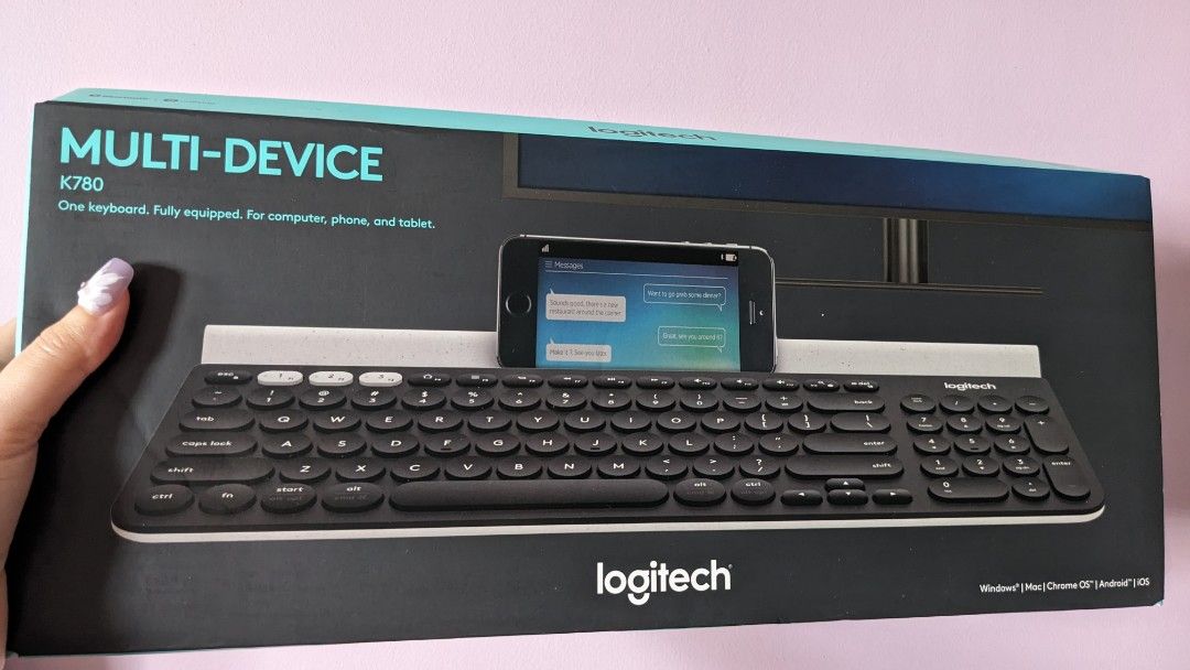 Logitech Wireless Keyboard K780 Computers And Tech Parts And Accessories Computer Keyboard On