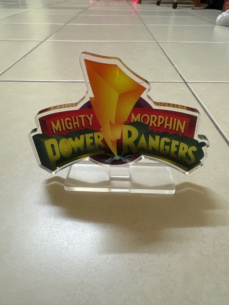Mighty Morphin Power Rangers Logo / Emblem, Hobbies & Toys, Toys ...