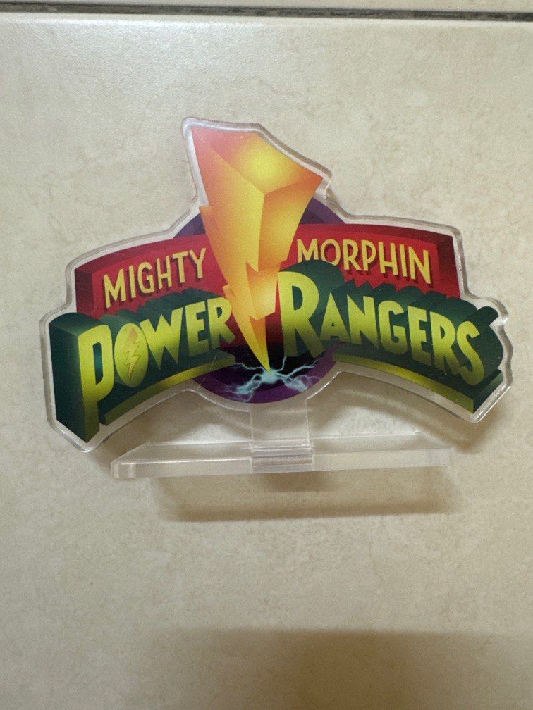 Mighty Morphin Power Rangers Logo / Emblem, Hobbies & Toys, Toys ...