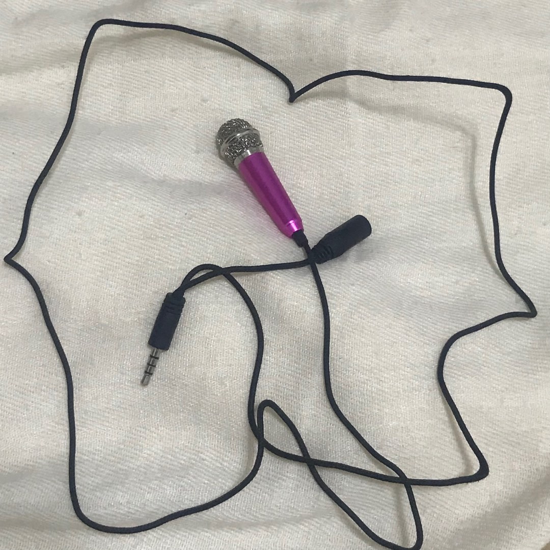 Mini microphone, Audio, Microphones on Carousell