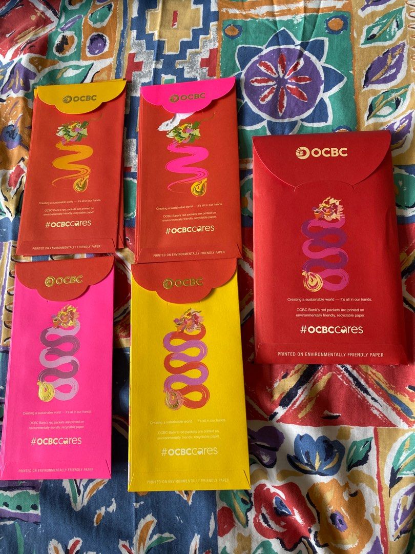 OCBC Red Packet 2024, Hobbies & Toys, Stationery & Craft, Occasions ...