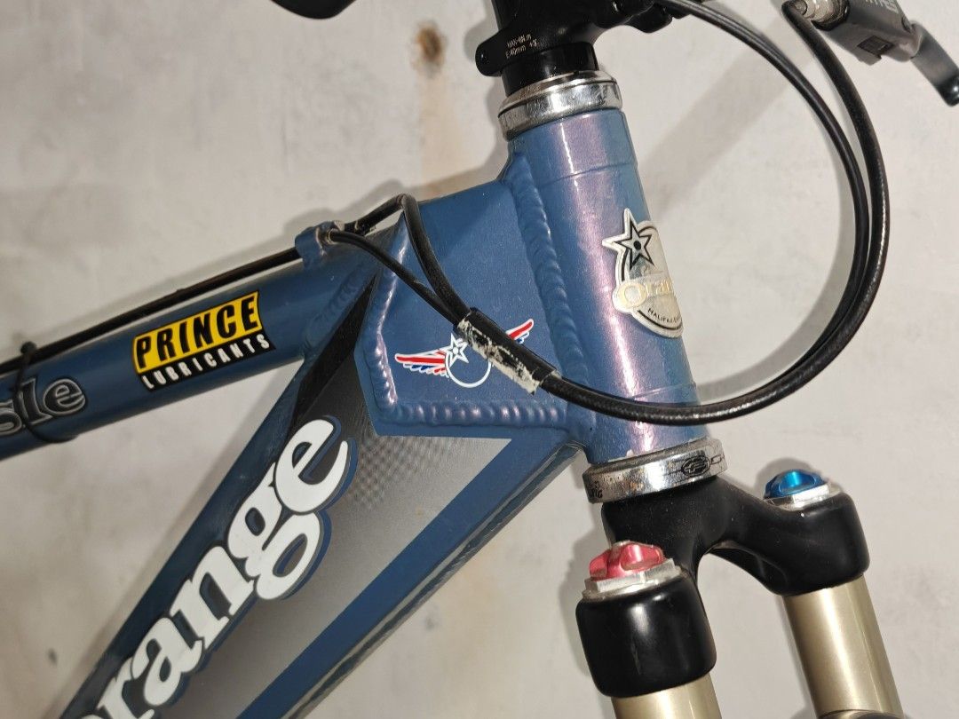 Orange Ms-iles/Msisle Fox 32 Vanilla R 125. FRAME & FORK only. End of ...