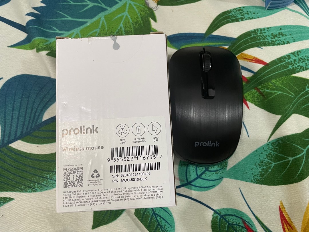Prolink wireless mouse, Computers & Tech, Parts & Accessories, Mouse ...