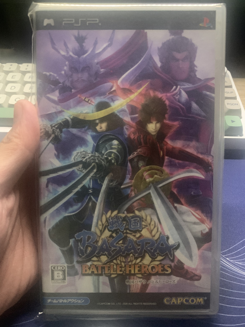 [PSP] Sengoku Basara: Battle Heroes - JP, Video Gaming, Video Games ...