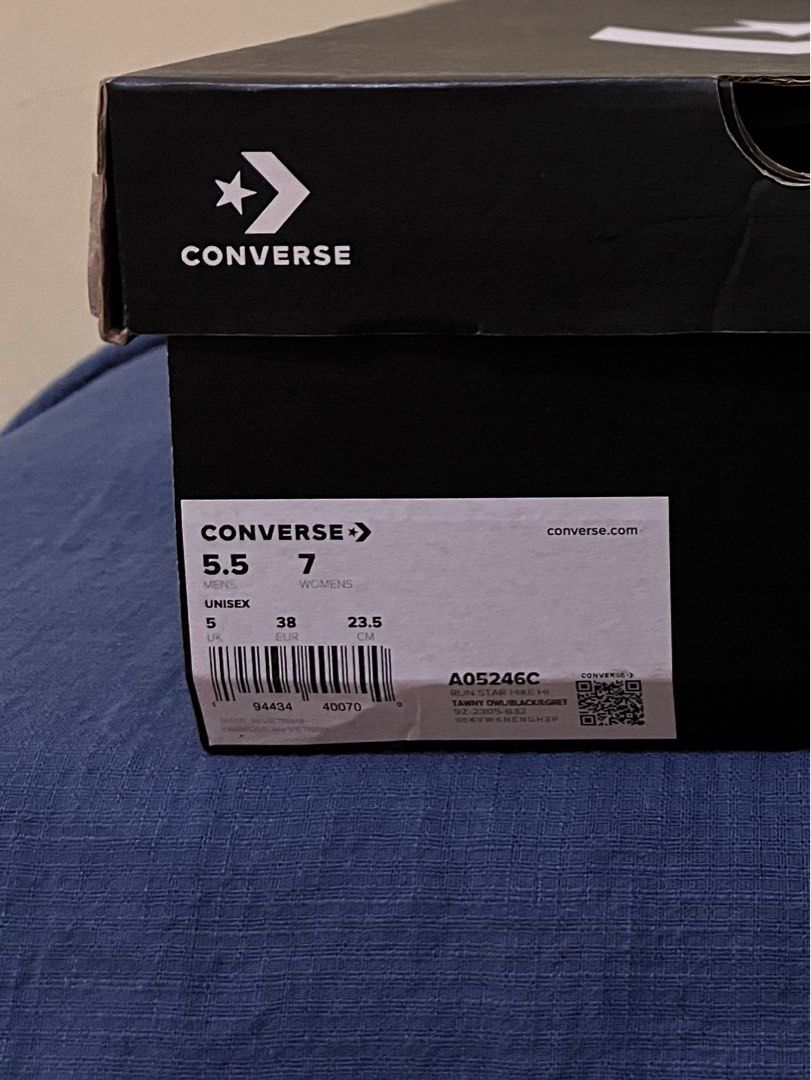 [RESMI PT. MAP] CONVERSE RUN STAR HIKE “A05246C”, Fesyen Wanita, Sepatu ...