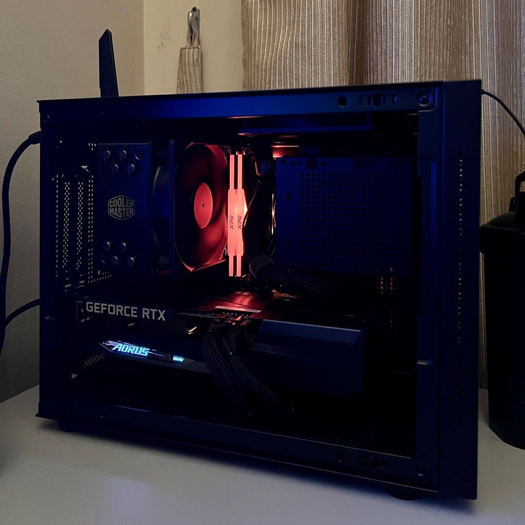 RTX 3060 Ti Gaming PC ITX Compact Dekstop Swap, Computers & Tech ...