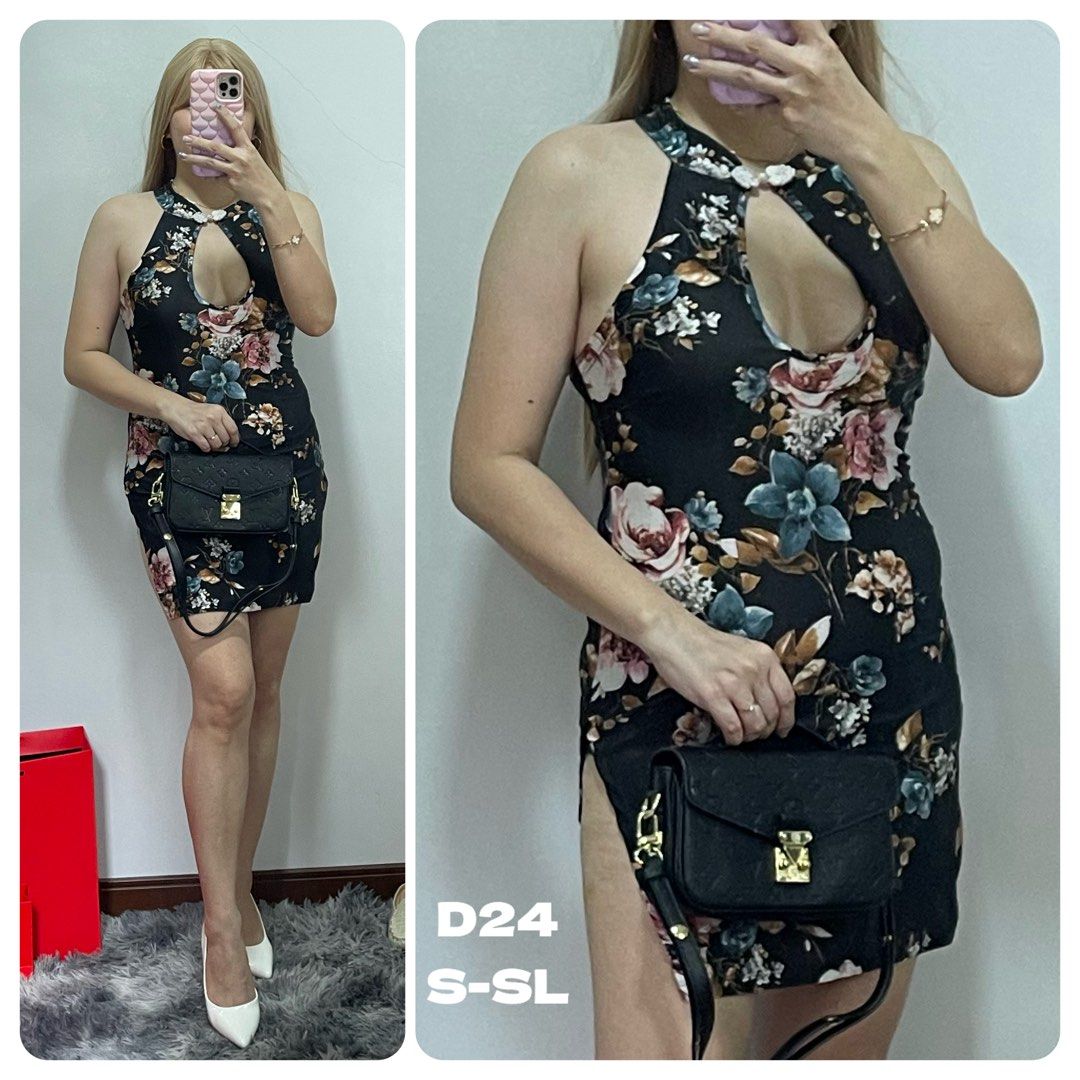 Sexy Chinese inspired bodycon, Women's Fashion, Dresses & Sets ...