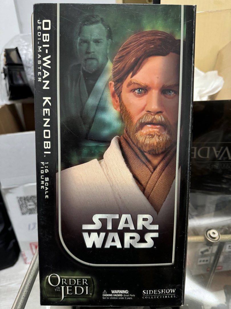 SIDESHOW STAR WARS OBI-WAN KENOBI JEDI MASTER/6 FIGURE 2006 ORDER OF ...