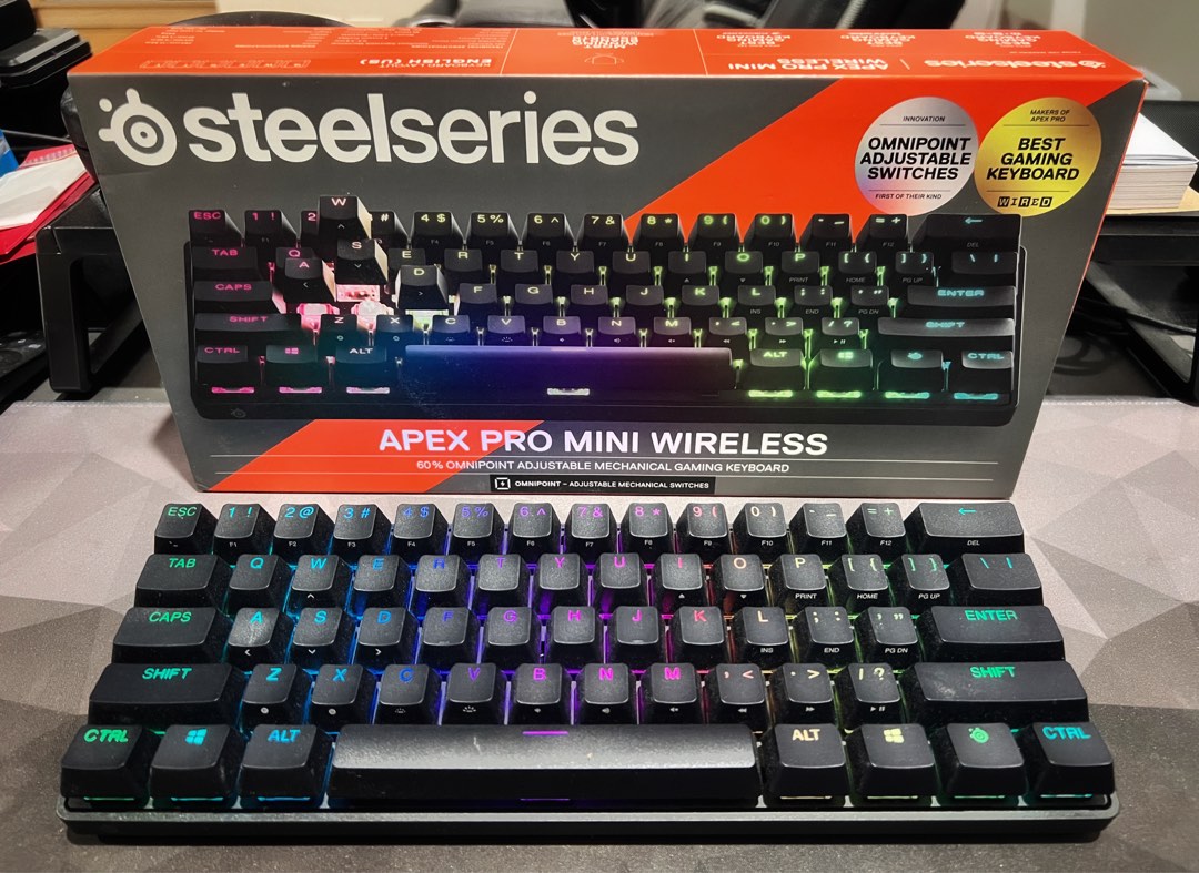 SteelSeries Apex Pro Mini Wireless, Computers & Tech, Parts ...