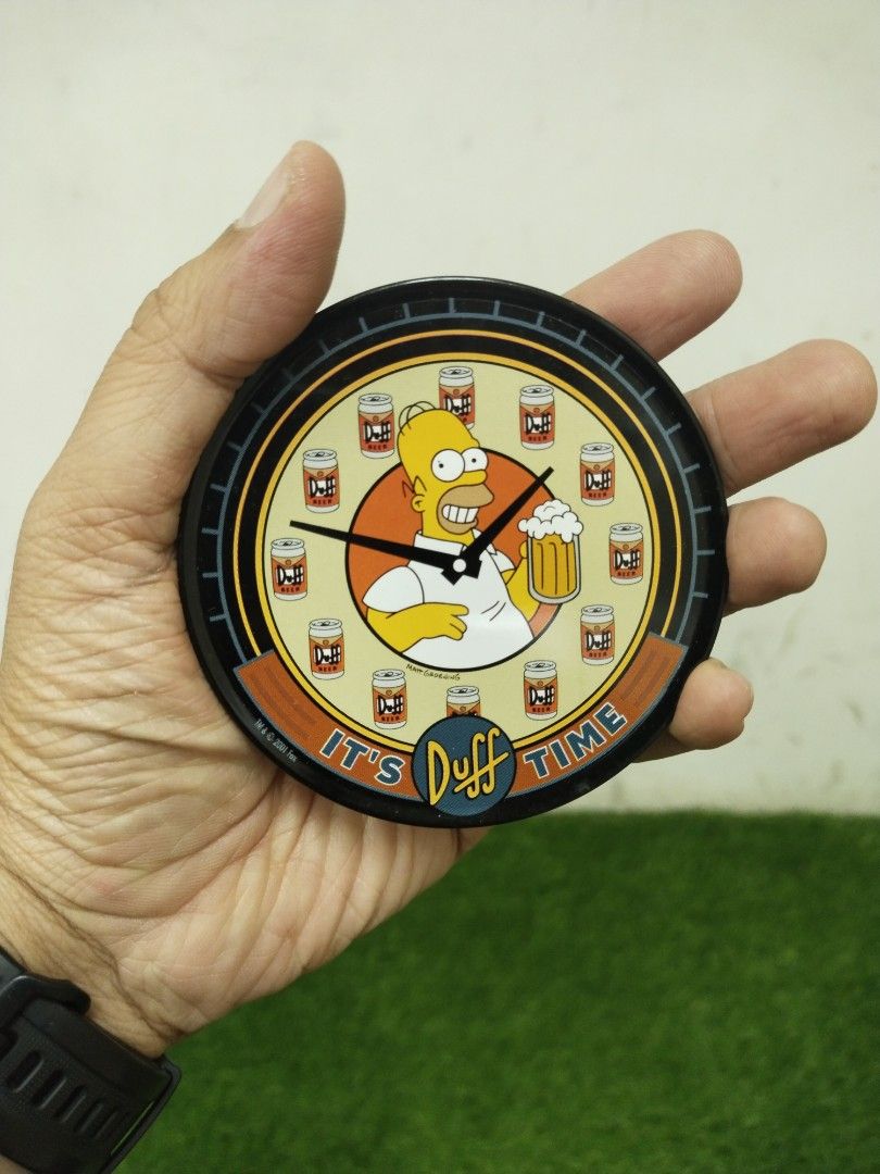 The Simpsons Duff Beer 4 Coaster Set In Tin Are You Ready To Get Duffed ...