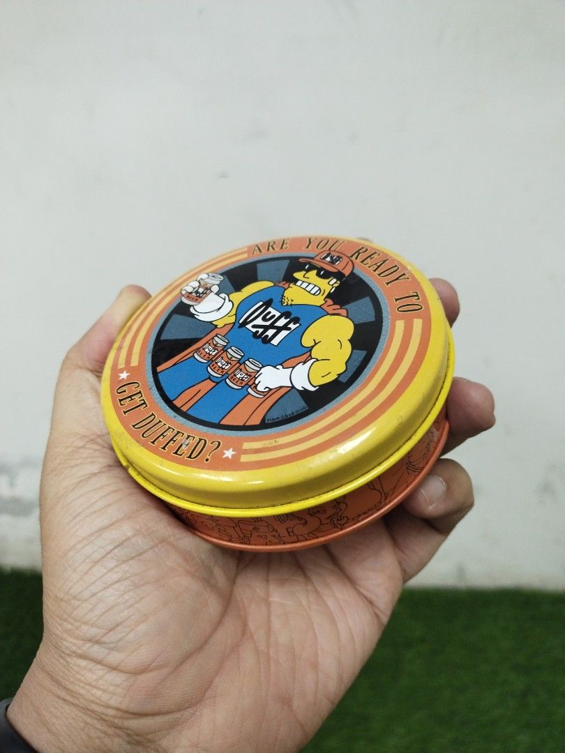 The Simpsons Duff Beer 4 Coaster Set In Tin Are You Ready To Get Duffed ...