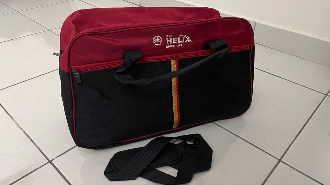 Shell Helix Travel Bag, Men's Fashion, Bags, Backpacks on Carousell