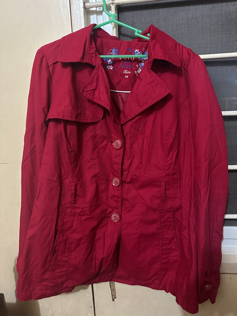 Trench Coat (ZERO Brand), Women's Fashion, Coats, Jackets and Outerwear ...