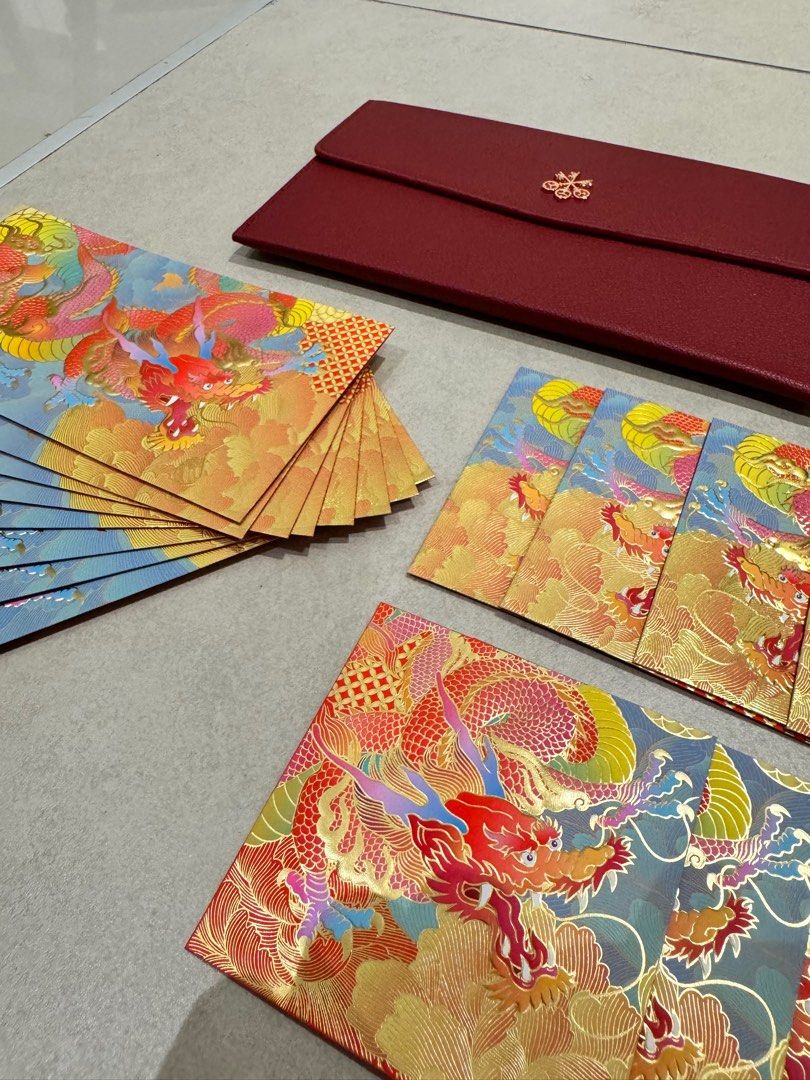 UBS 2024 Ang pow set (comes in pouch), Hobbies & Toys, Collectibles ...