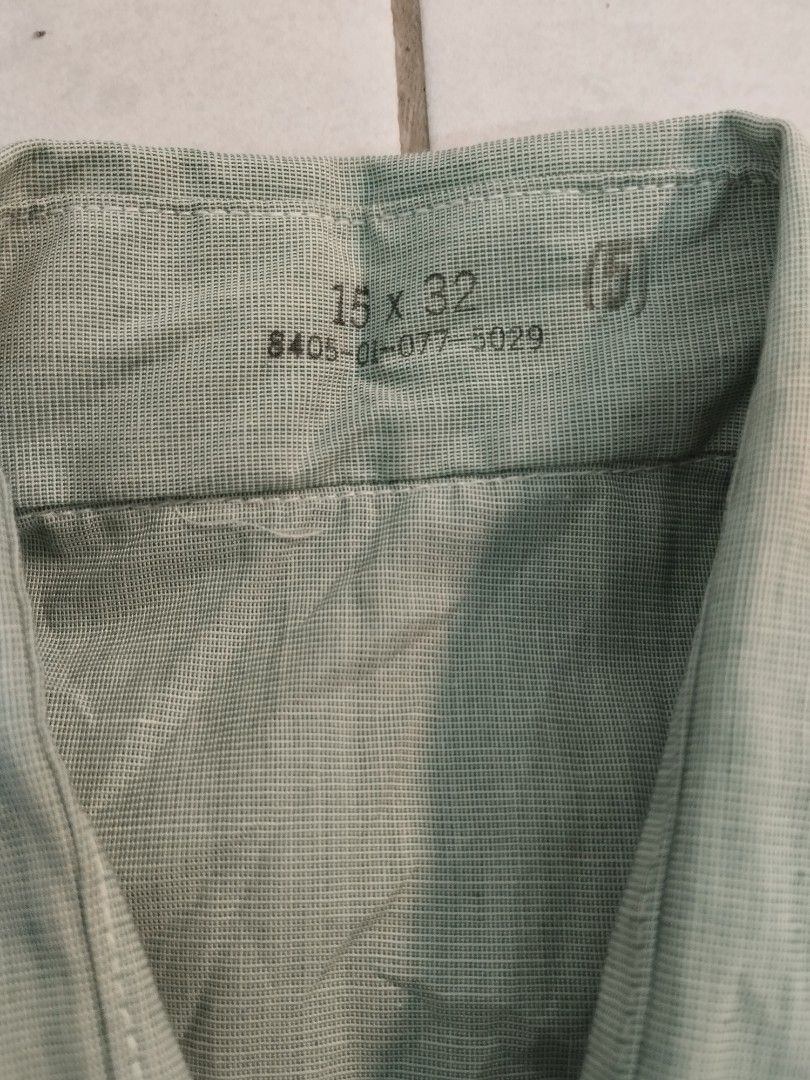 US Army AG-415, Men's Fashion, Tops & Sets, Formal Shirts on Carousell