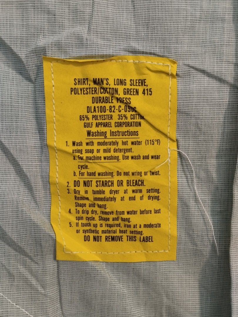 US Army AG-415, Men's Fashion, Tops & Sets, Formal Shirts on Carousell