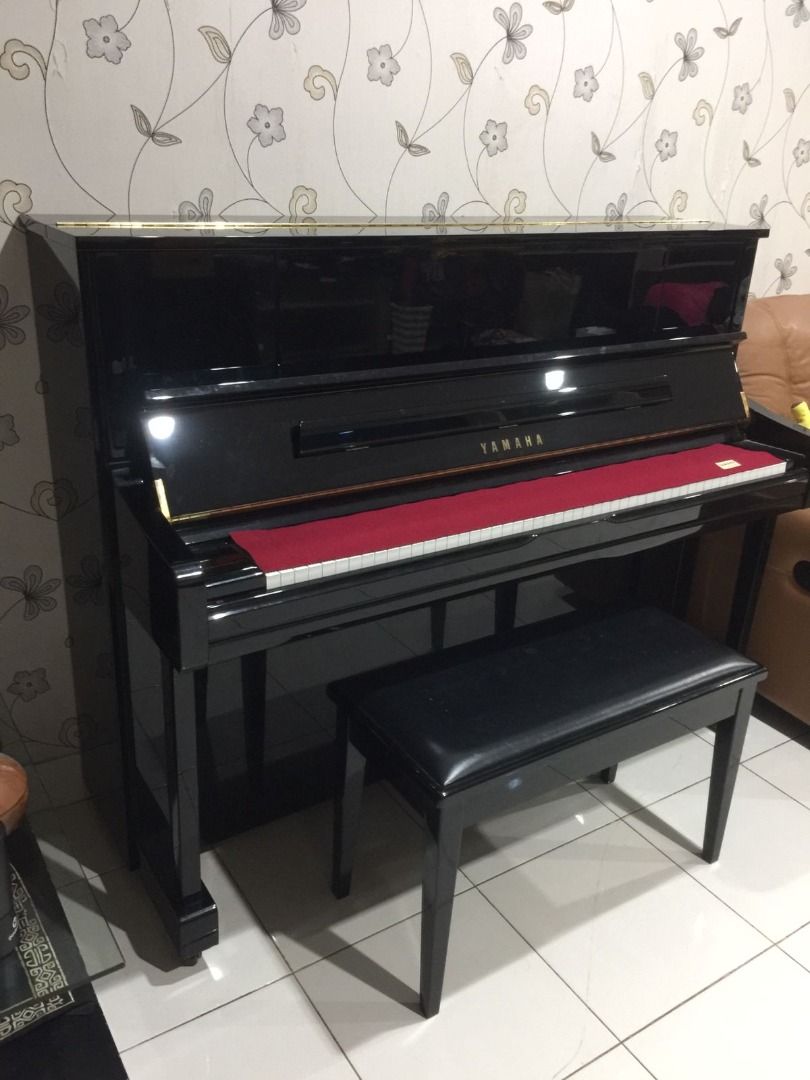 YAMAHA U1JPE UPRIGHT PIANO , Musik & Media, Alat di Carousell