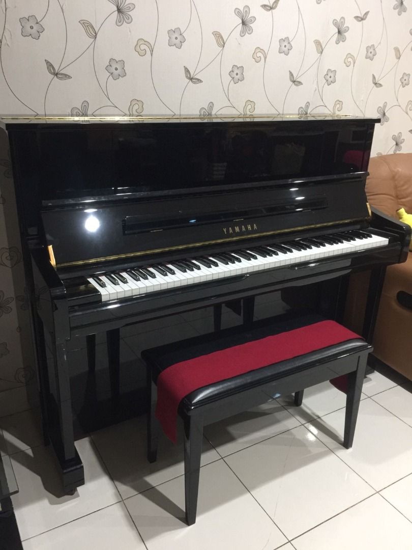 YAMAHA U1JPE UPRIGHT PIANO , Musik & Media, Alat di Carousell