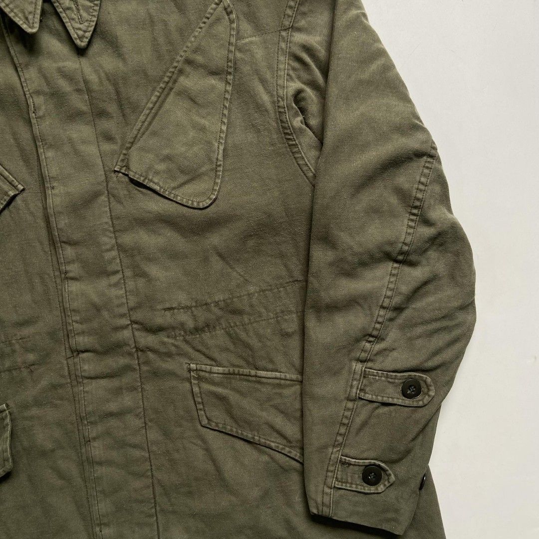 1980s US ARMY HBT M53 Dutch Army Field Jacket Fatigue, Men's Fashion ...