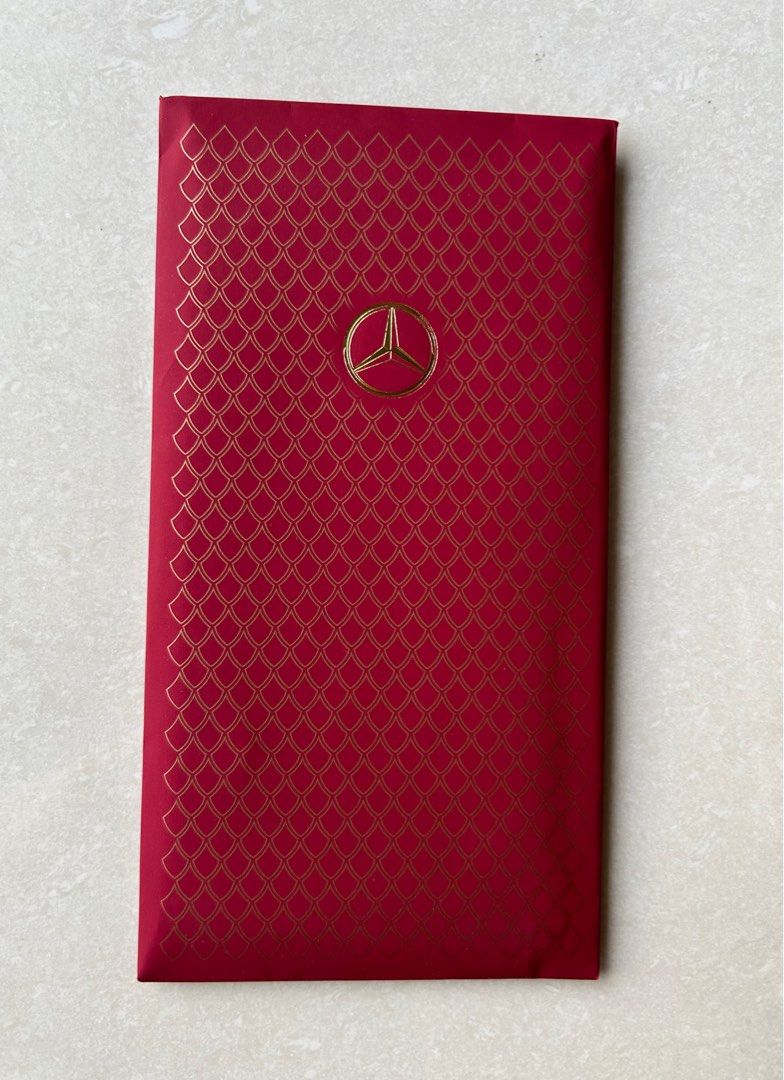 2024 Mercedes Benz Angpau Angpow Red Packet (6 pieces + envelope ...