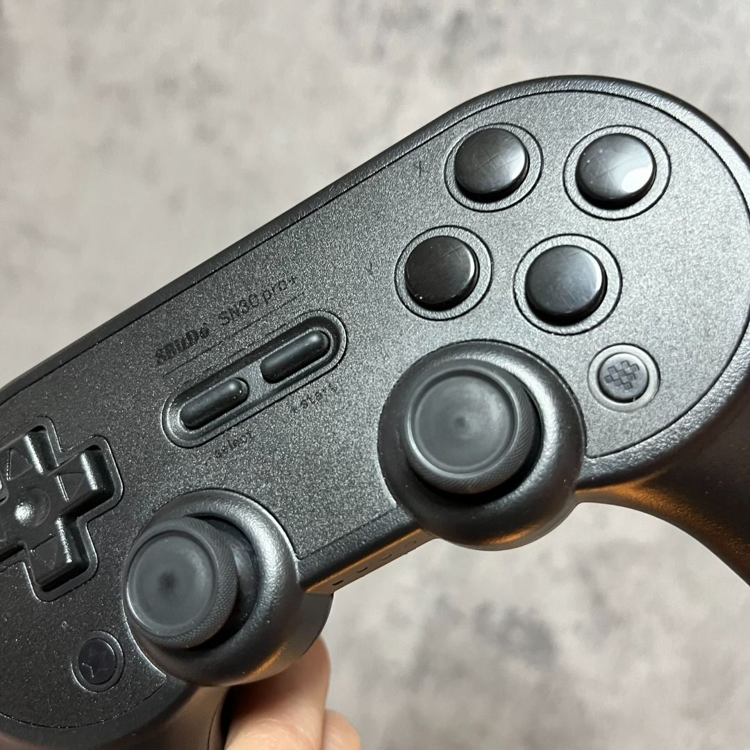 8BitDo SN30 Pro+ Bluetooth Controller (Black) | Switch | Windows | Mac ...