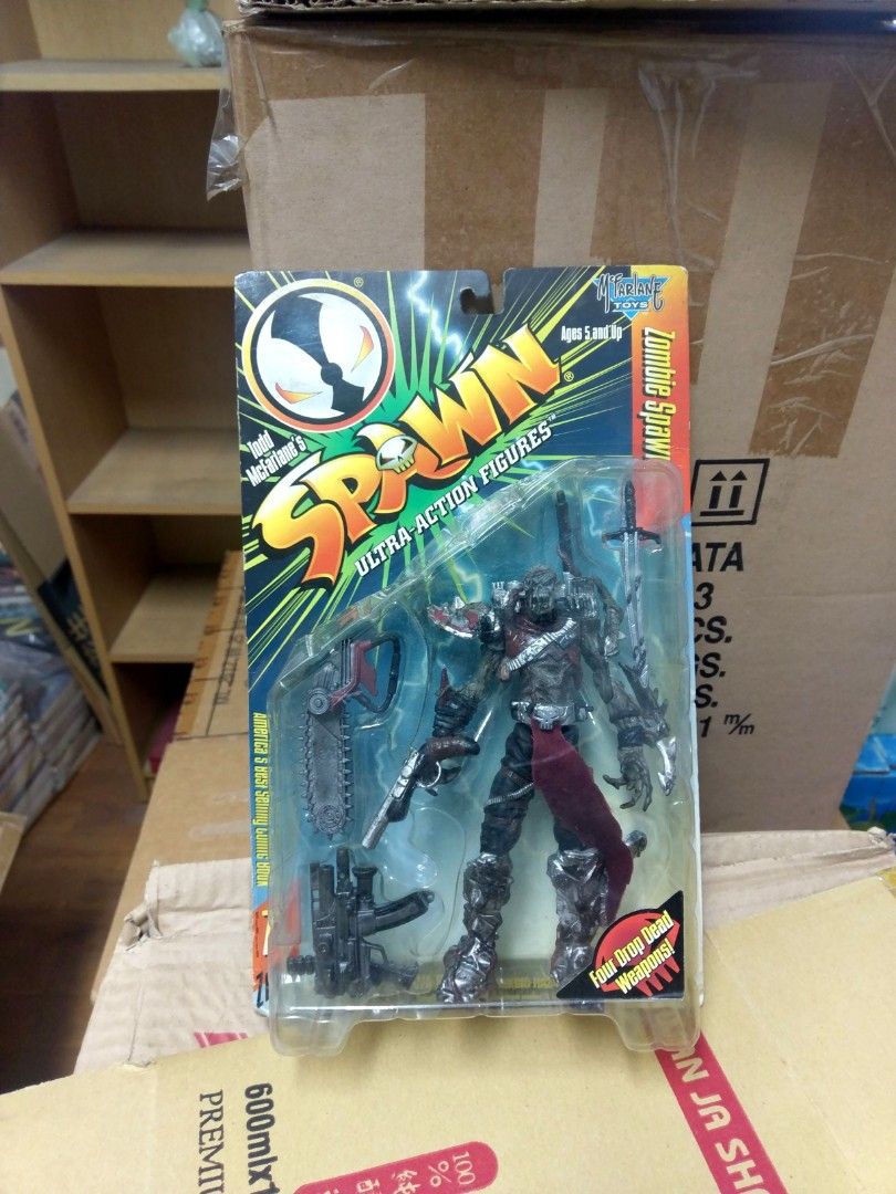麥法蘭 閃靈悍將 7代 McFarlane Commando Spawn Deluxe Edition 吊卡, 書籍、休閒與玩具, 玩具、公仔、桌遊在旋轉拍賣
