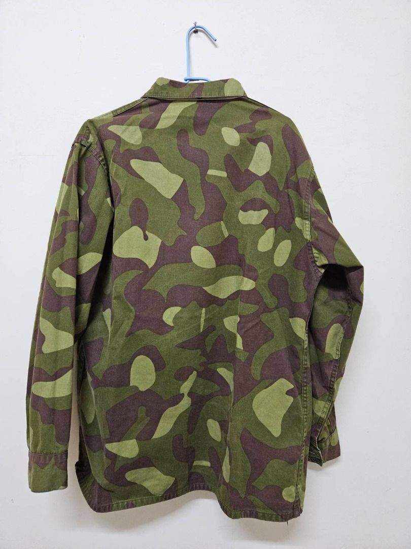 芬蘭 公發 雪地迷彩雙面外套 Finnish Camo Jacket, 他的時尚, 外套、夾克、大衣在旋轉拍賣
