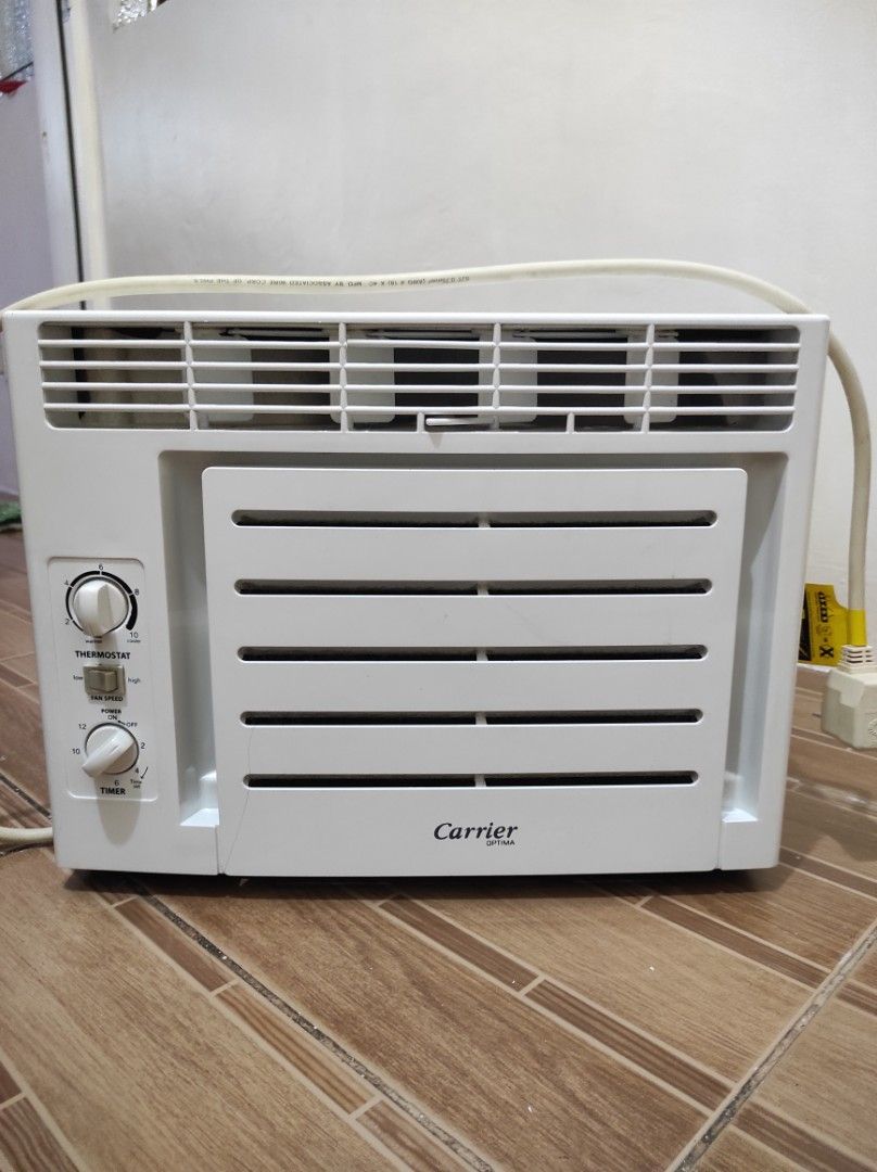 Carrier OPTIMA 0.8HP Window type Aircon (Inverter Grade), TV & Home ...