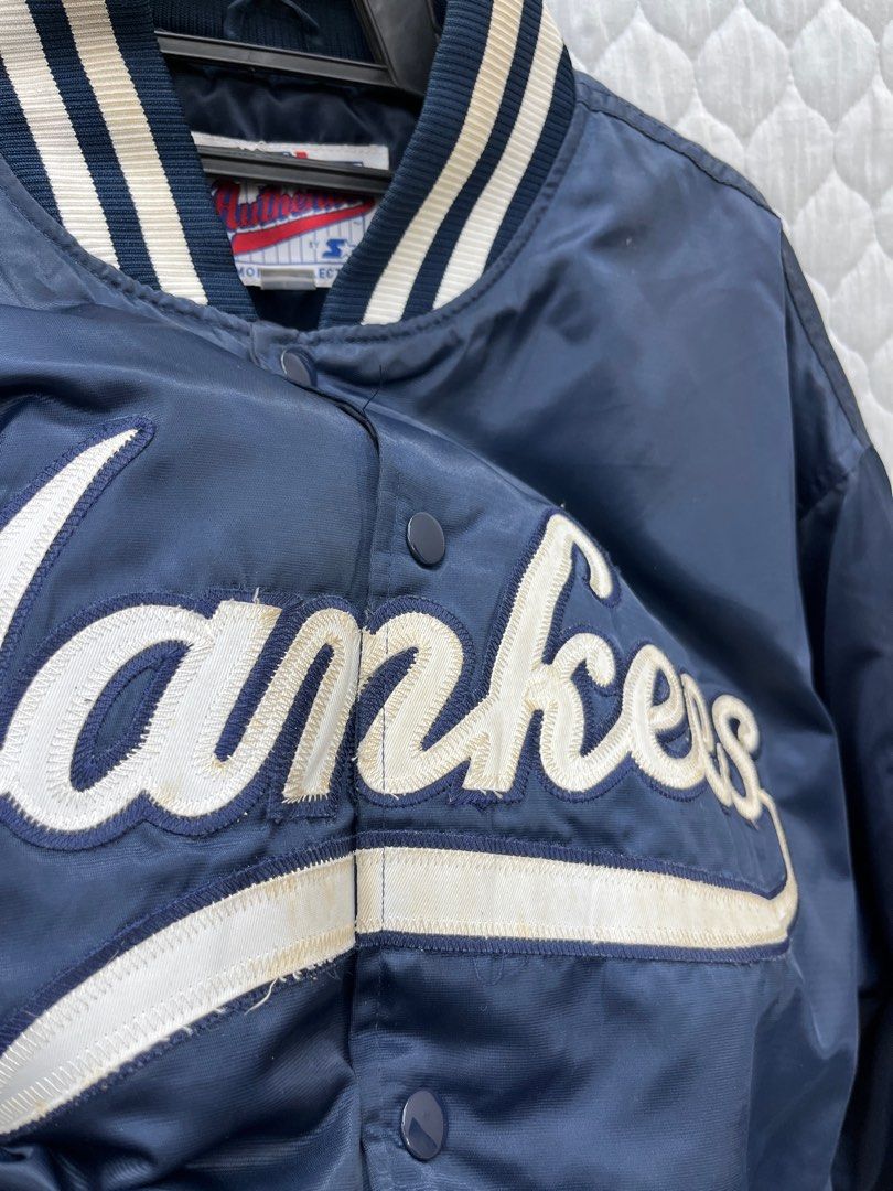A(21). STARTER MLB NEW YORK YANKEES VARSITY JACKET, Men's Fashion ...