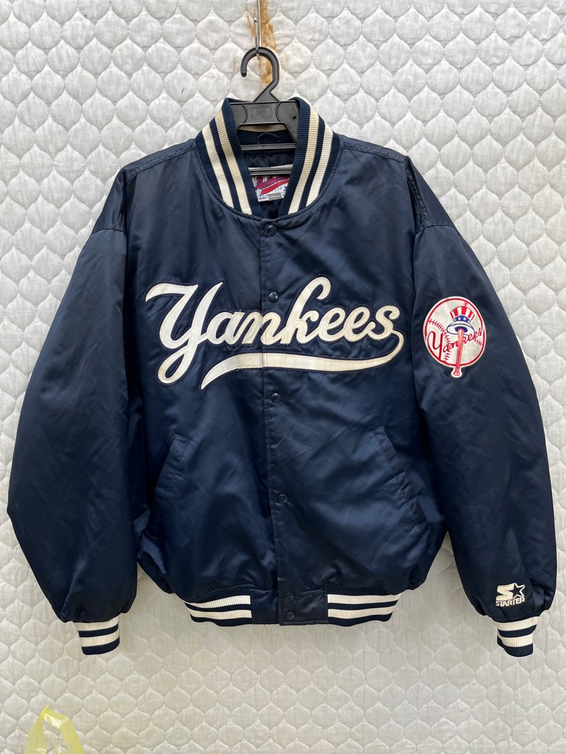 A(21). STARTER MLB NEW YORK YANKEES VARSITY JACKET, Men's Fashion ...