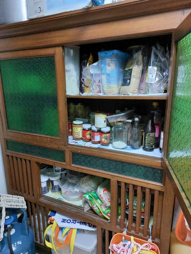 Antique Peranakan Display Cabinet, Furniture & Home Living, Furniture ...