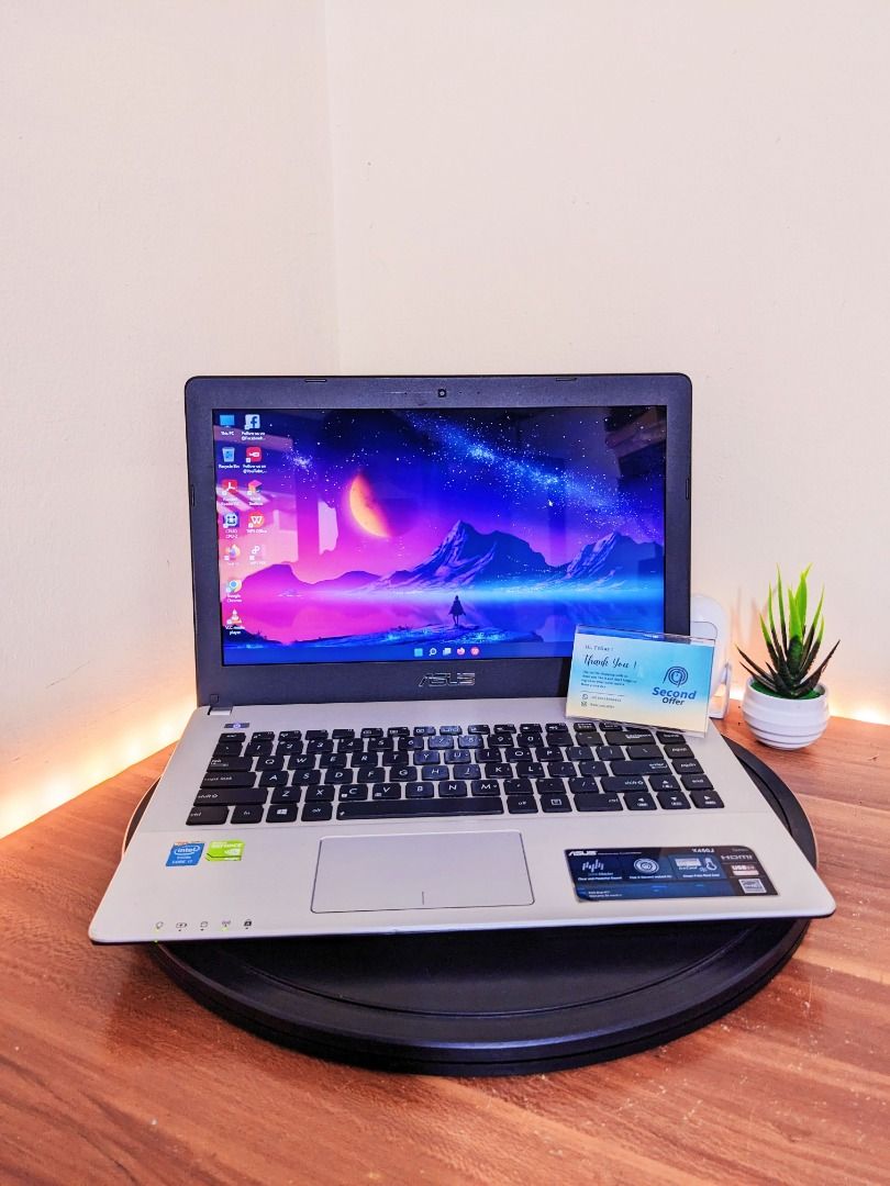 ASUS VivoBook 14 X450J core i7 RAM 8GB SSD 256GB HDD 1TB NVIDIA 2GB ...