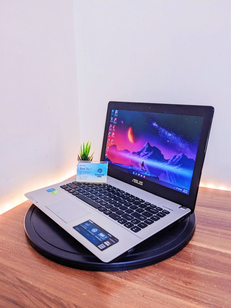 ASUS VivoBook 14 X450J core i7 RAM 8GB SSD 256GB HDD 1TB NVIDIA 2GB ...