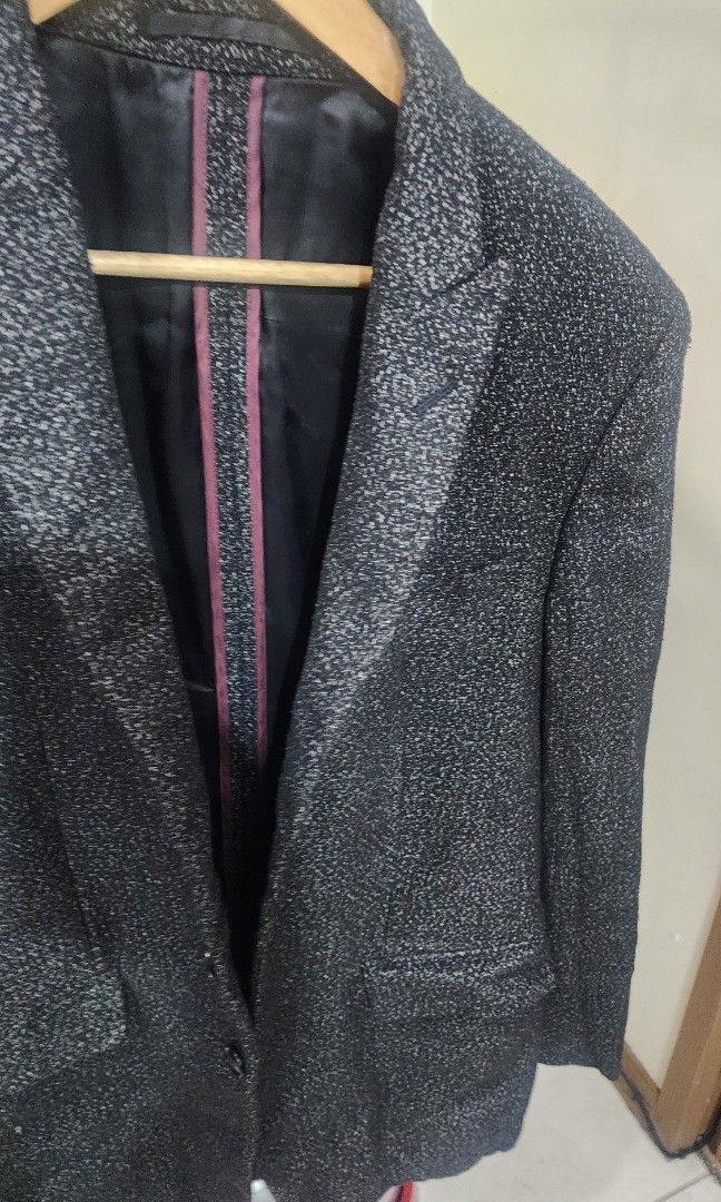 Autograph marks and Spencer black coat xxl, Men's Fashion, Coats ...