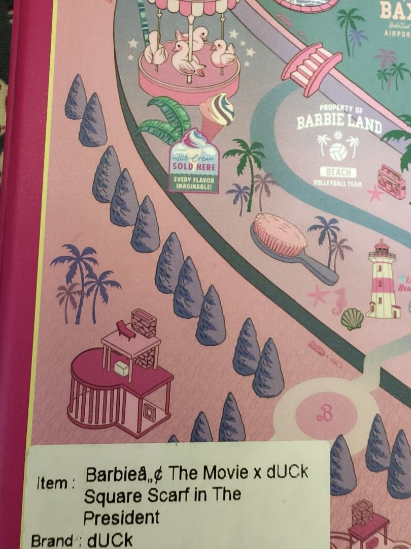 Barbie Movie X Duck Square - The President, Women's Fashion, Muslimah ...