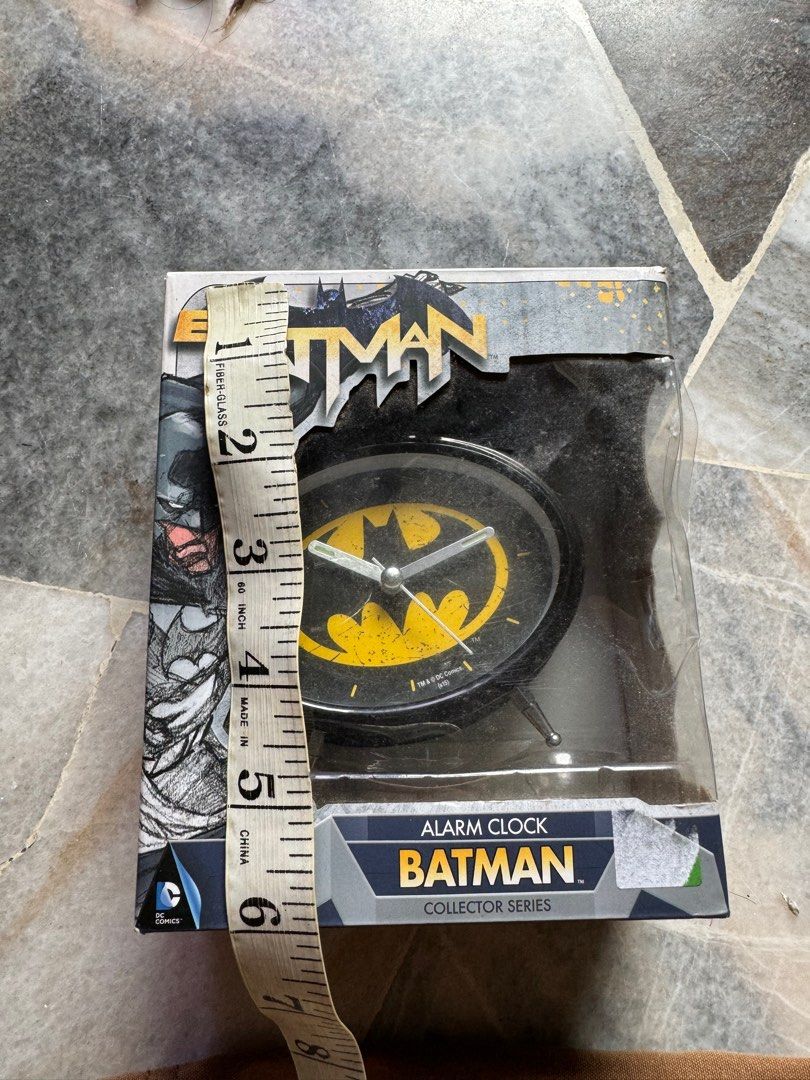 BATMAN alarm clock collector series, Furniture & Home Living, Home ...