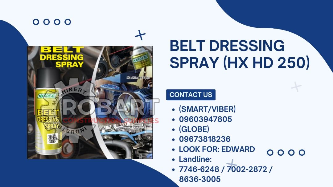 Belt Dressing Spray, Commercial & Industrial, Construction & Building ...