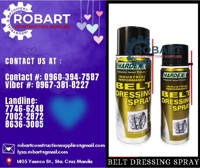 Belt Dressing Spray, Commercial & Industrial, Construction Tools ...