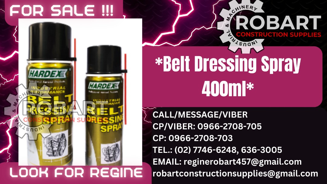 *Belt Dressing Spray 400ml*, Commercial & Industrial, Construction ...