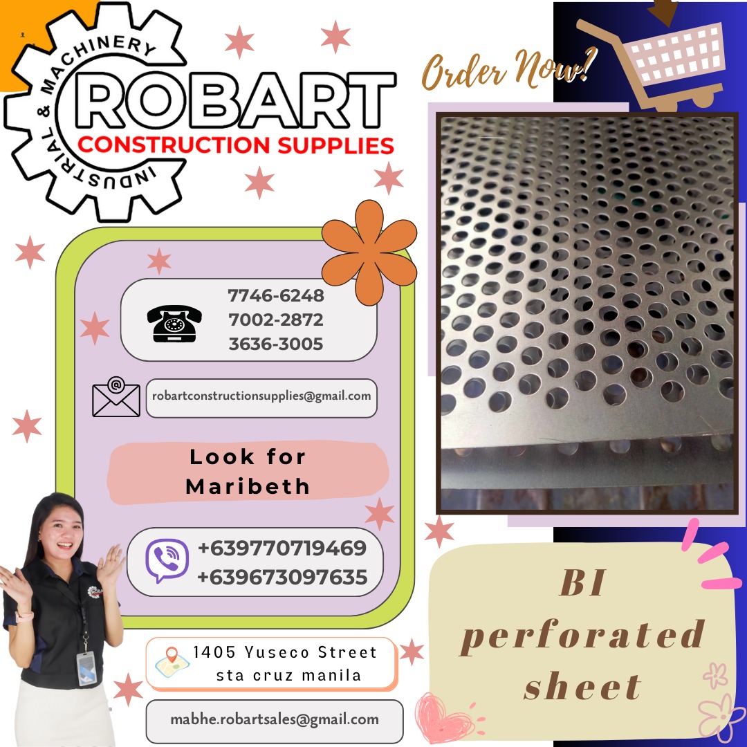 bi perforated sheet, Commercial & Industrial, Construction Tools ...
