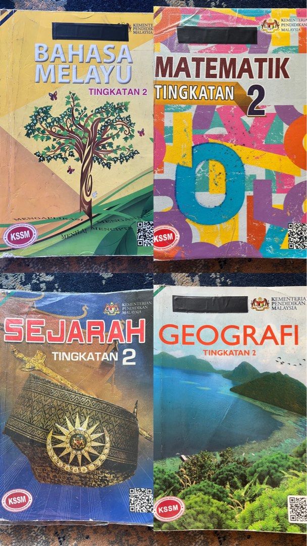 Buku Teks Tingkatan 2 & Buku Komsas BM/BI, Hobbies & Toys, Books ...