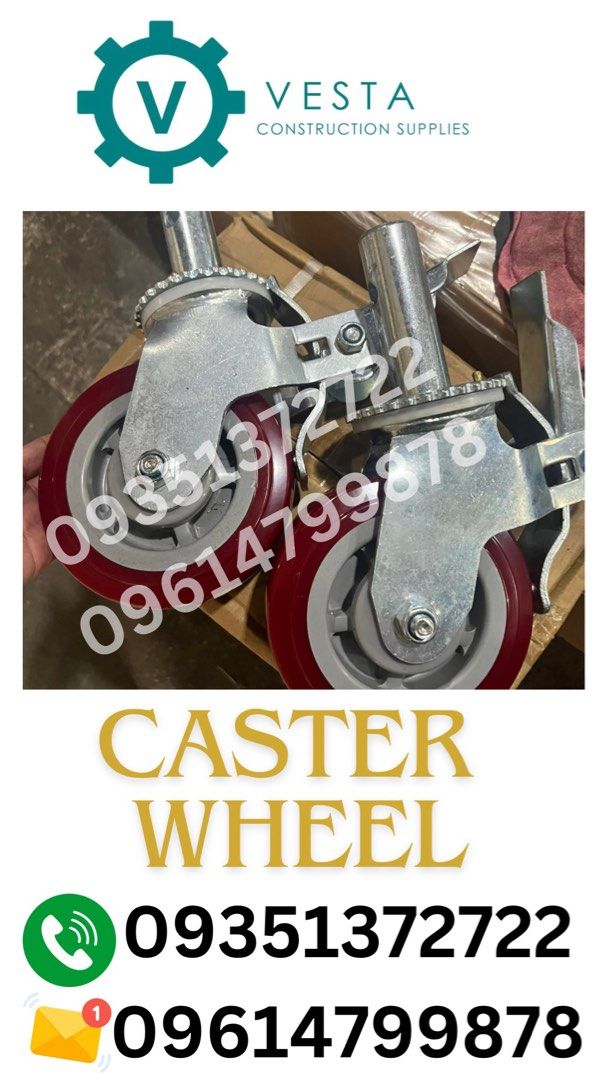 Caster wheel, Commercial & Industrial, Construction Tools & Equipment ...