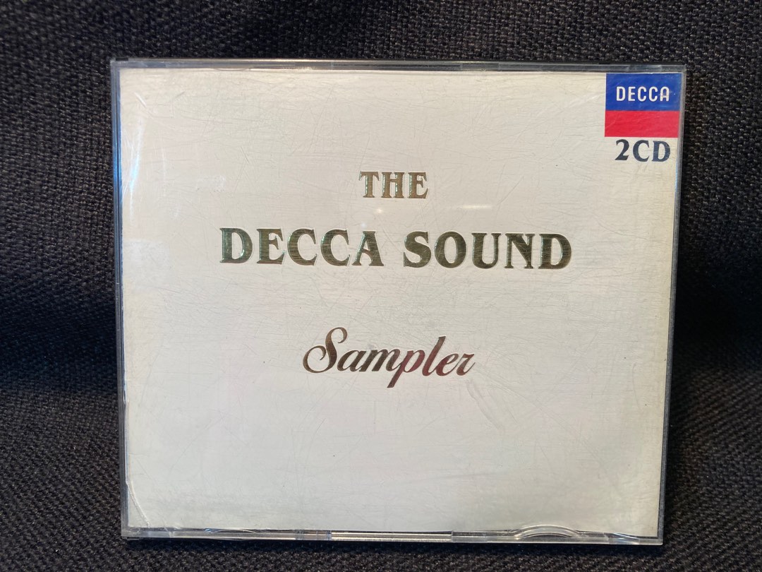 二手正版CD DECCA 2CD THE DECCA SOUND Sampler, 書籍、休閒與玩具, 樂器、音樂相關, CD、DVD在旋轉拍賣