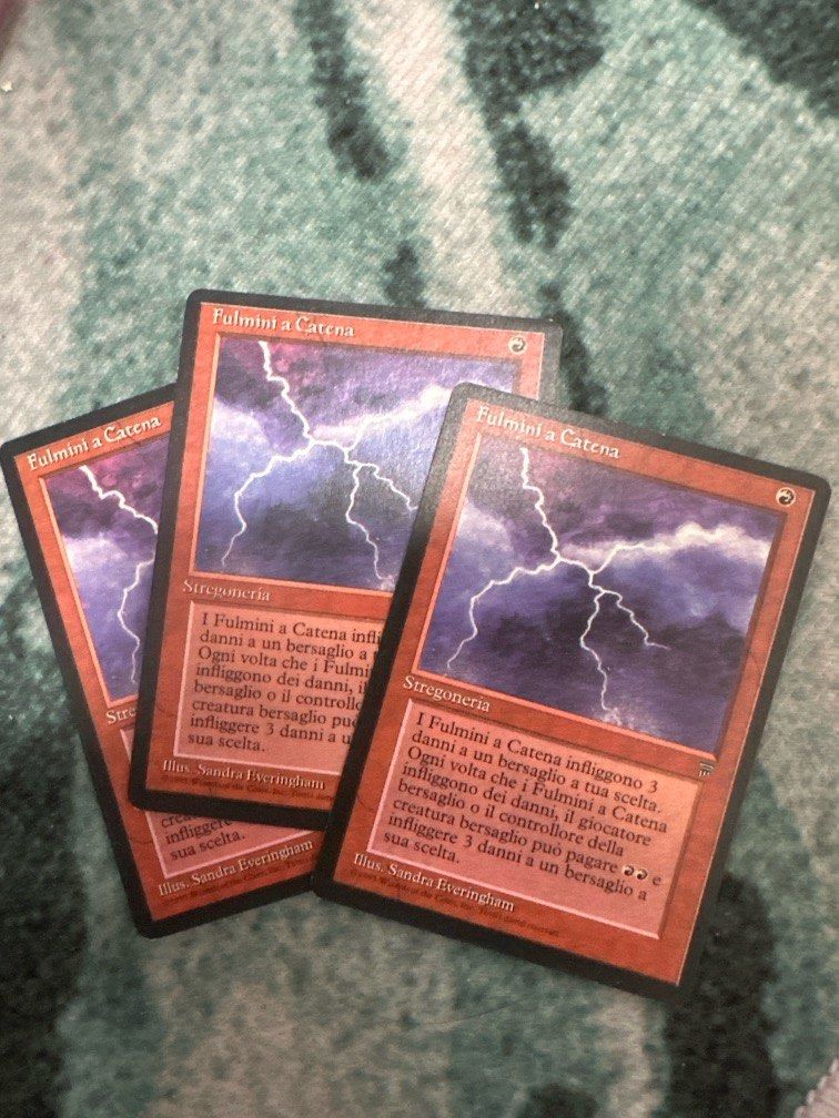Chain Lightning MTG, Hobbies & Toys, Memorabilia & Collectibles ...